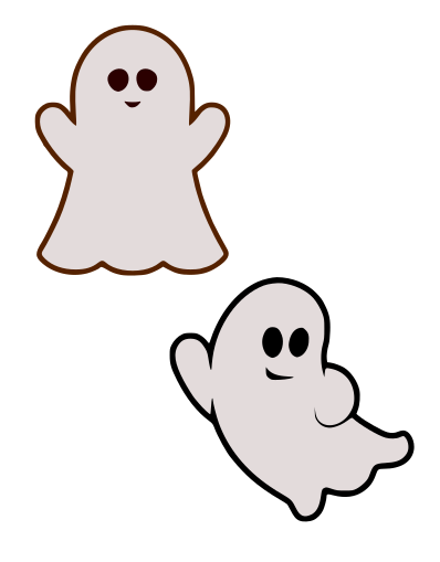 Fichier SVG "fantome 1" | njycrafty